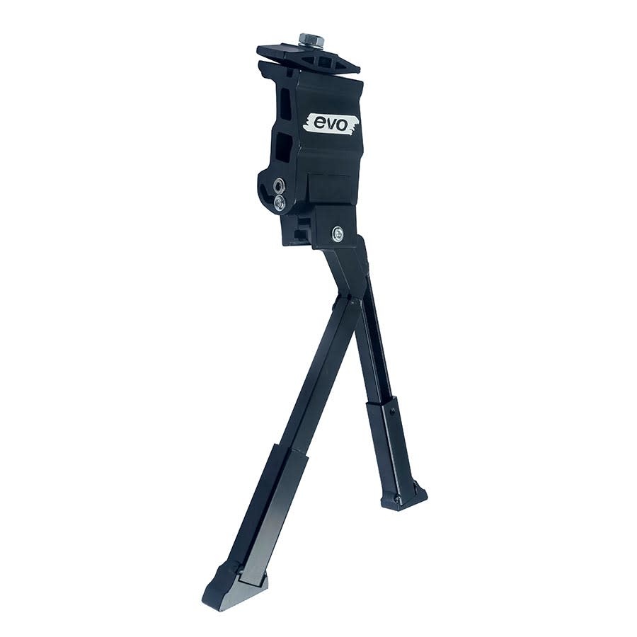 Evo Double Leg Center Mount Kickstand Black - Natural Cycleworks