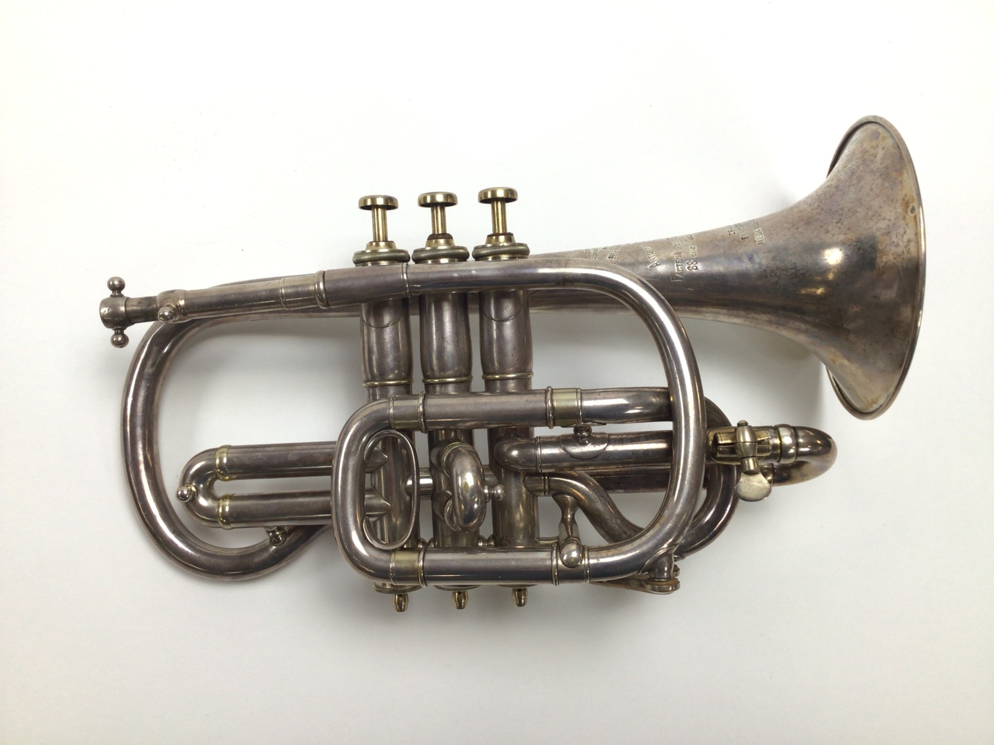 Courtois Used Courtois & Mille Bb Cornet [652] - Dillon Music
