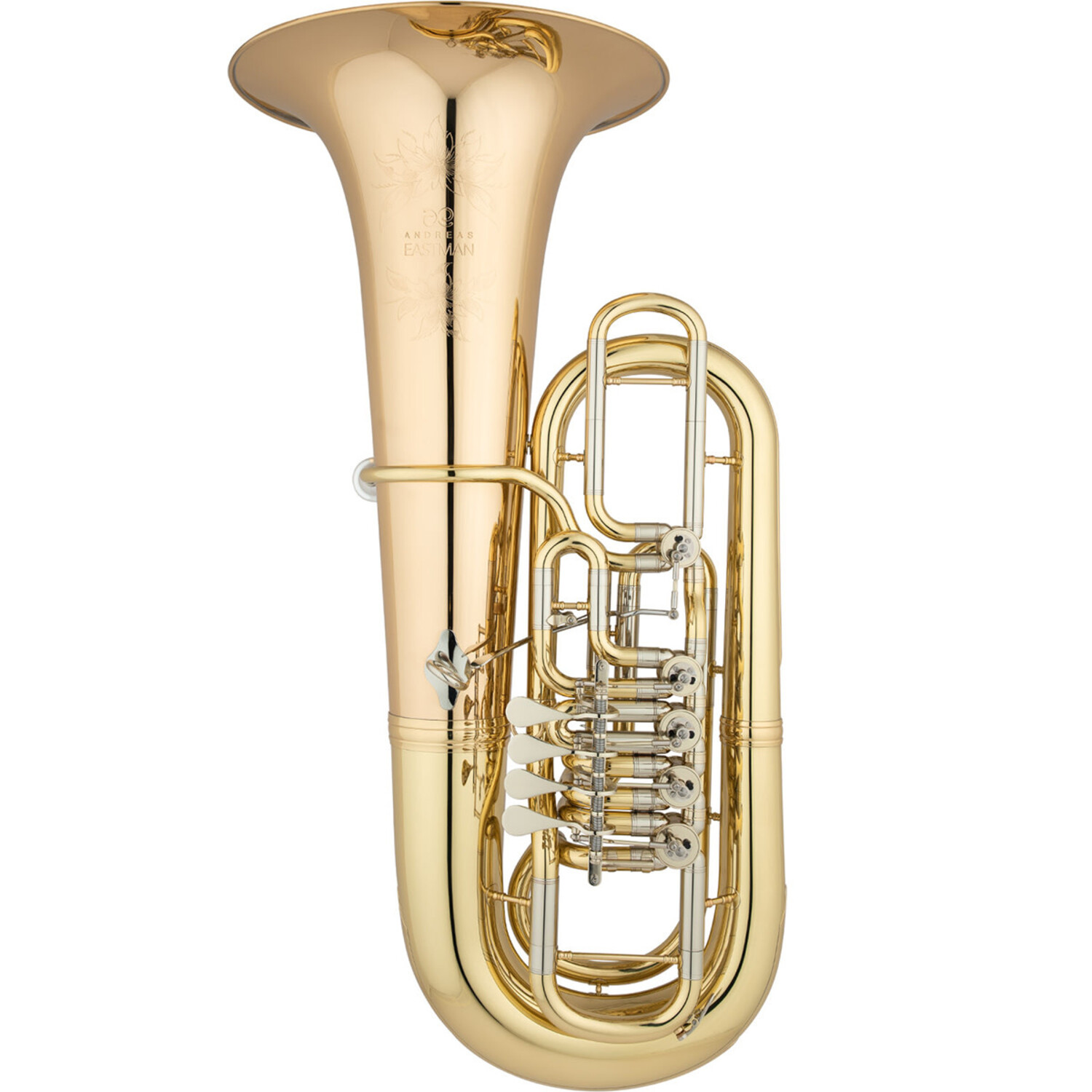 Eastman EBF864G F Tuba, Gold Brass Bell - Dillon Music