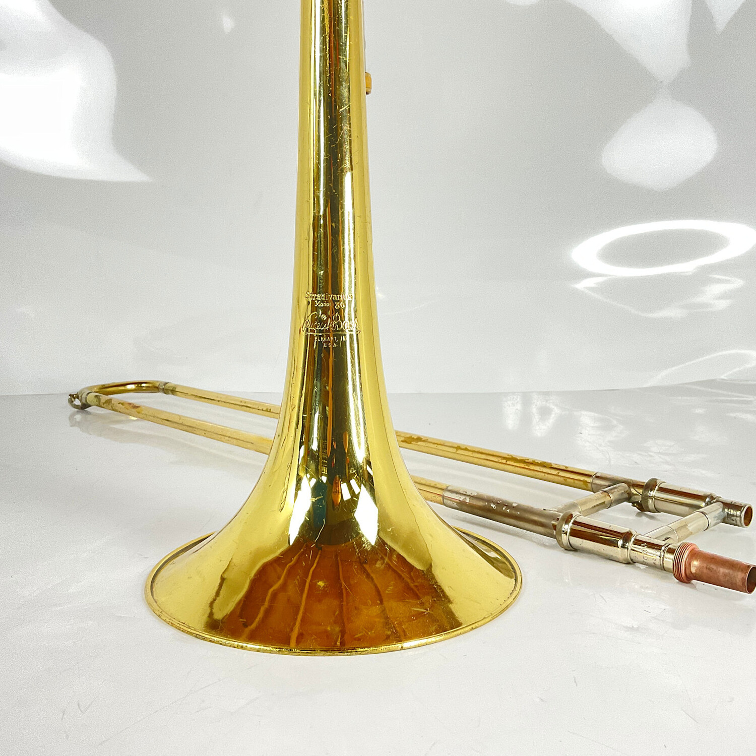 Used Bach 36 Bb Tenor Trombone (SN: 12098) - Dillon Music