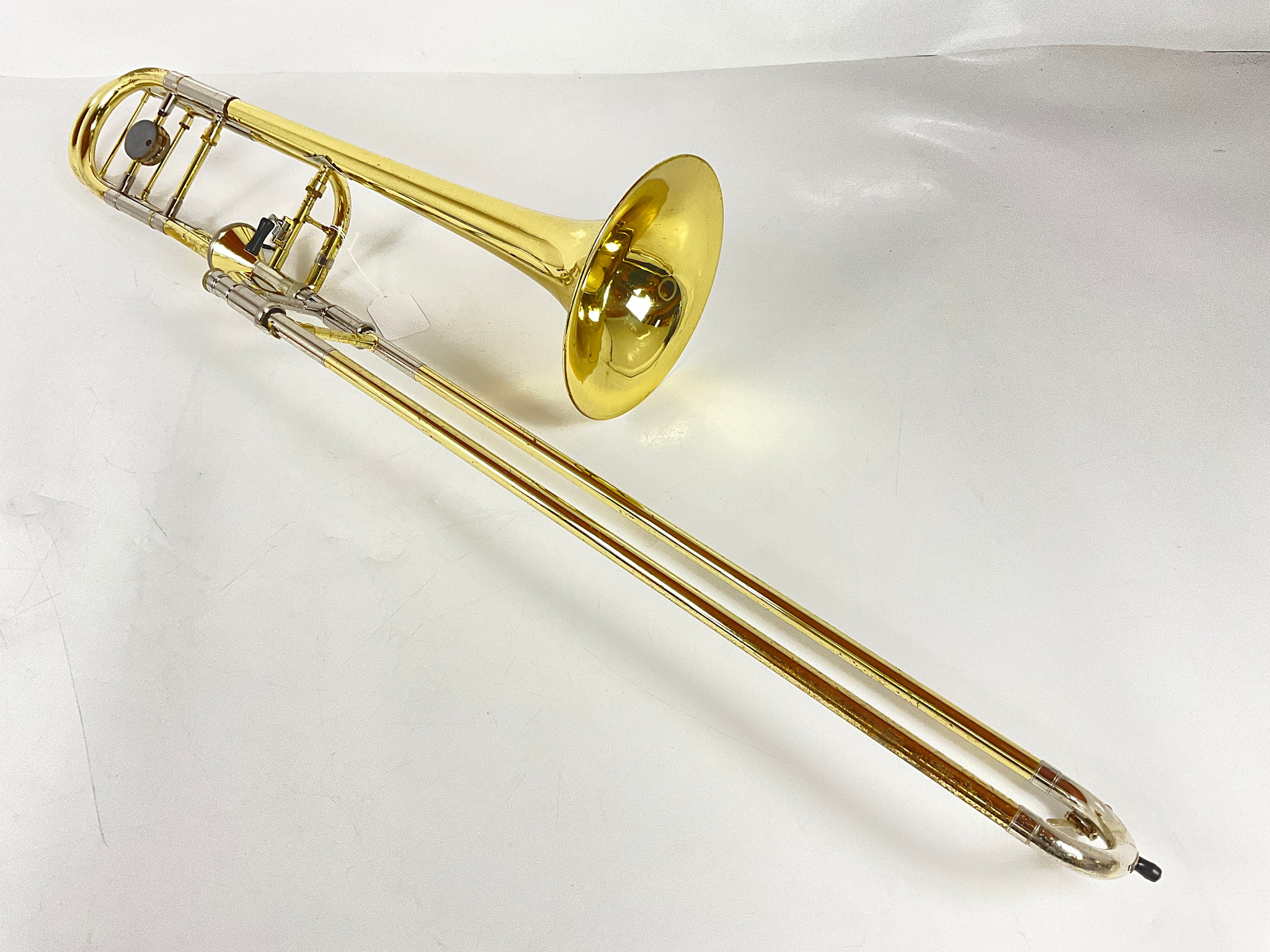 Used Getzen 3047AF Bb/F Tenor Trombone (SN: 1732) - Dillon Music
