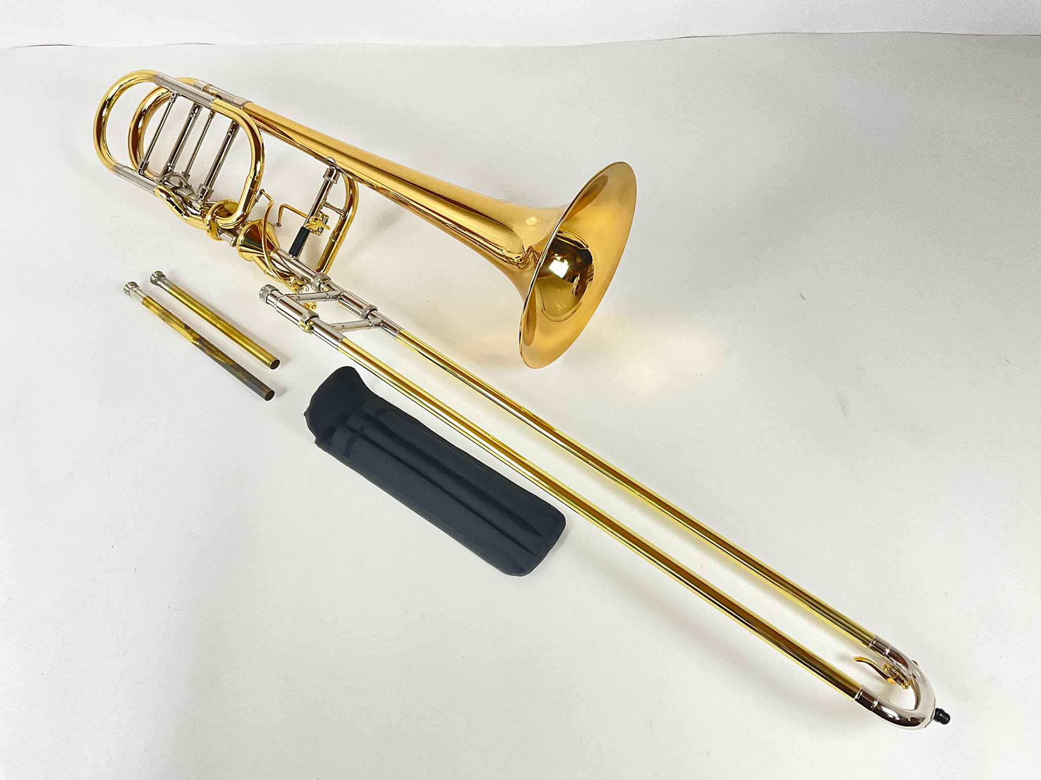 Used XO 1250R-T Bb/F/Gb/D Bass Trombone (SN: EB01539) - Dillon Music