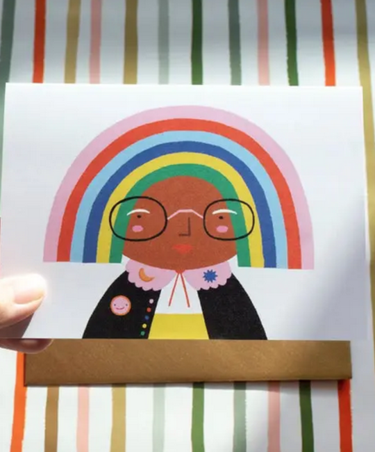 ADGCMI0002 - Rainbow Head - Gus and Ruby Letterpress