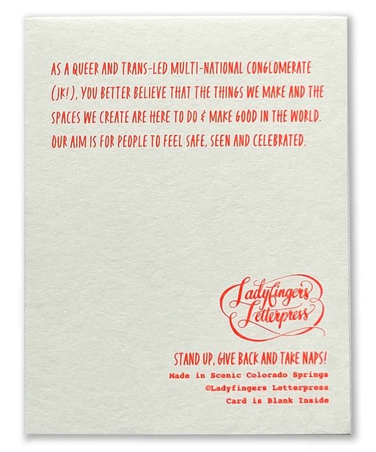 Ladyfingers Letterpress - ConGRADulations! Graduation Card - Gus and ...