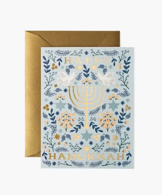 Rifle Paper Co - RP RP NSHO - Boxed Set of Menorah Hanukkah Cards - Gus ...