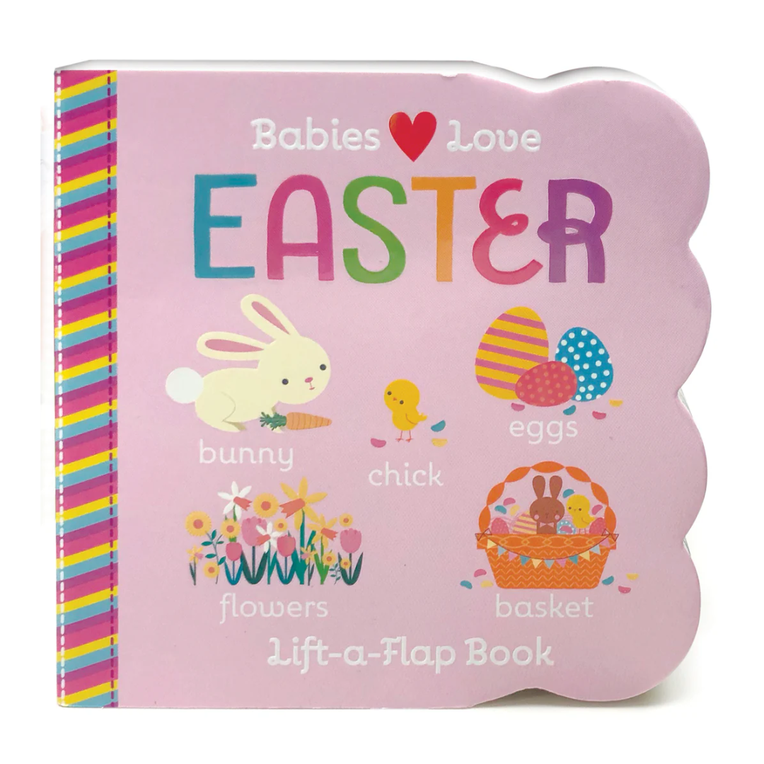 Babies Love Easter Lift-a-Flap Board Book - ZukaBaby