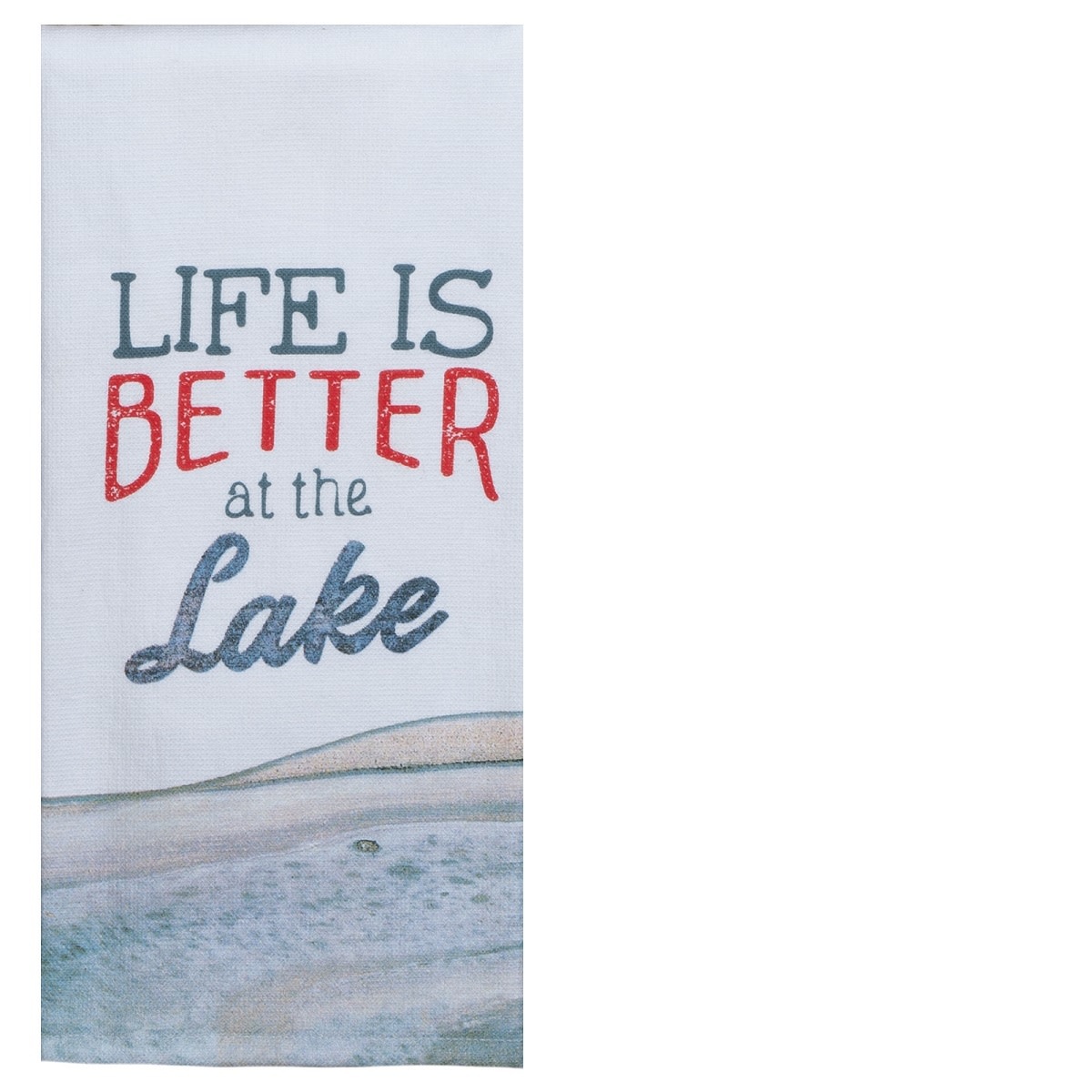 LIFE IS BETTER TERRY TOWEL - dual purpose - Schoolhouse Earth