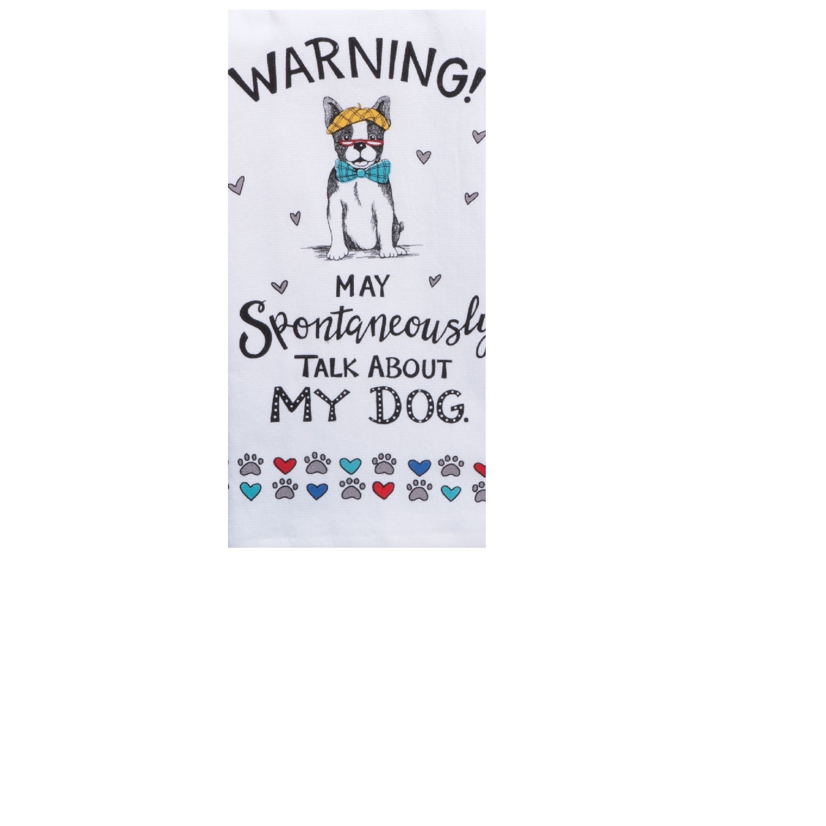 TALK ABOUT DOG TERRY TOWEL - Schoolhouse Earth