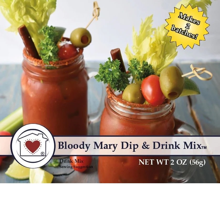 BLOODY MARY DIP & DRINK MIX - makes 2 batches - Schoolhouse Earth