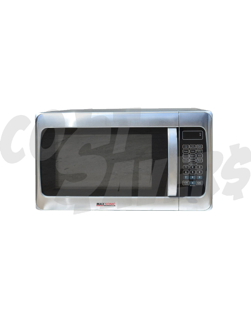 Maxsonic Elite 1.1 Cu. Ft. S/Steel Look Microwave - Cost Savers