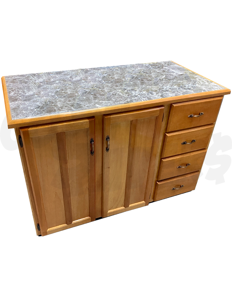 4ft Cedar Tile Counter-Top Unit (SK) - Cost Savers