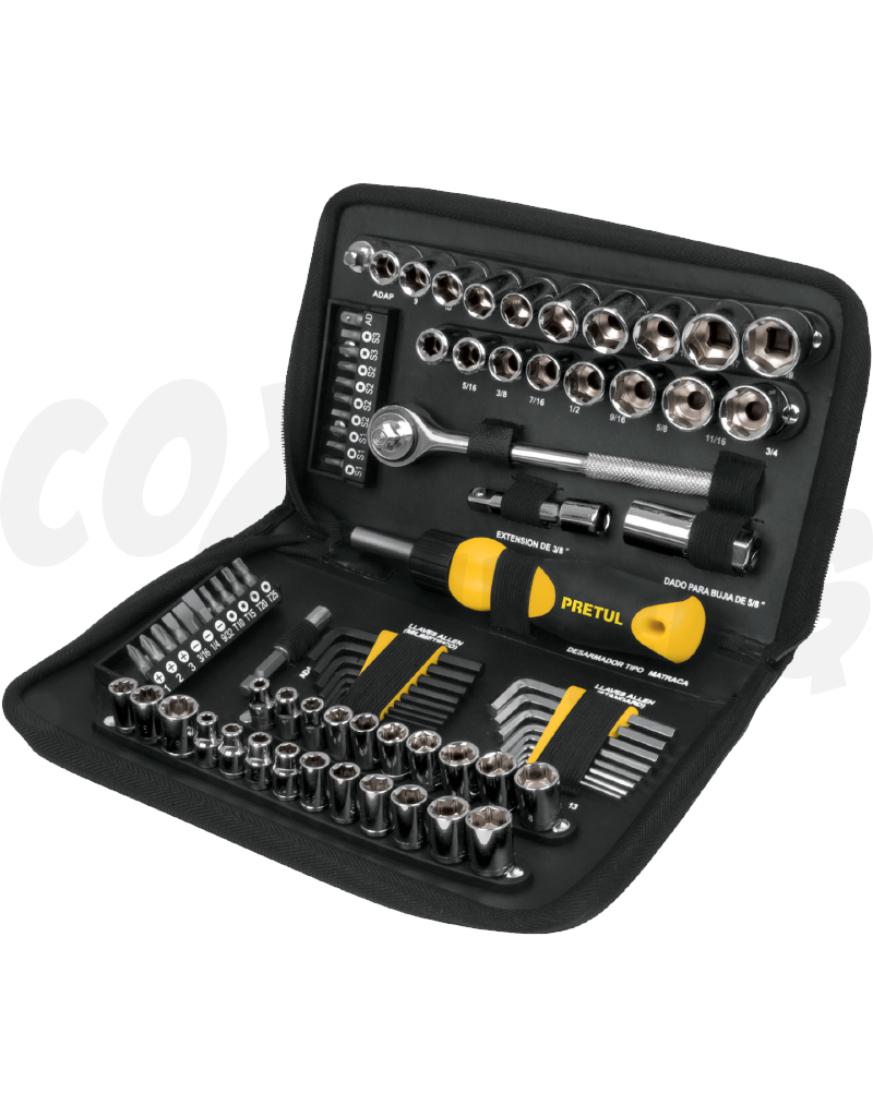 Pretul 85pc Mechanic's Tool Set - Cost Savers