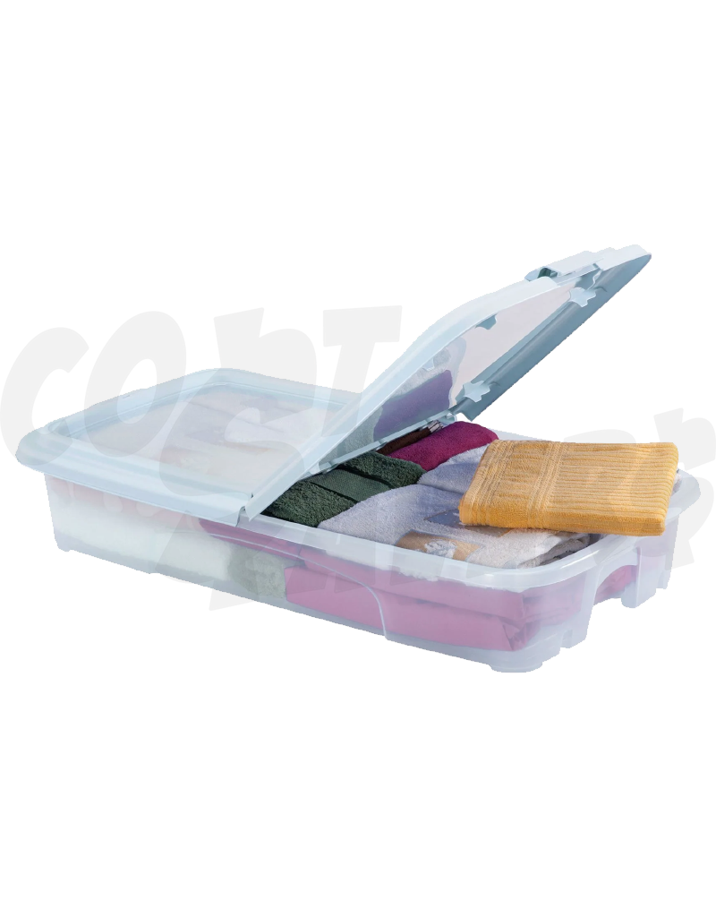 Rimax Under Bed Rolling 28L Storage Box - Cost Savers