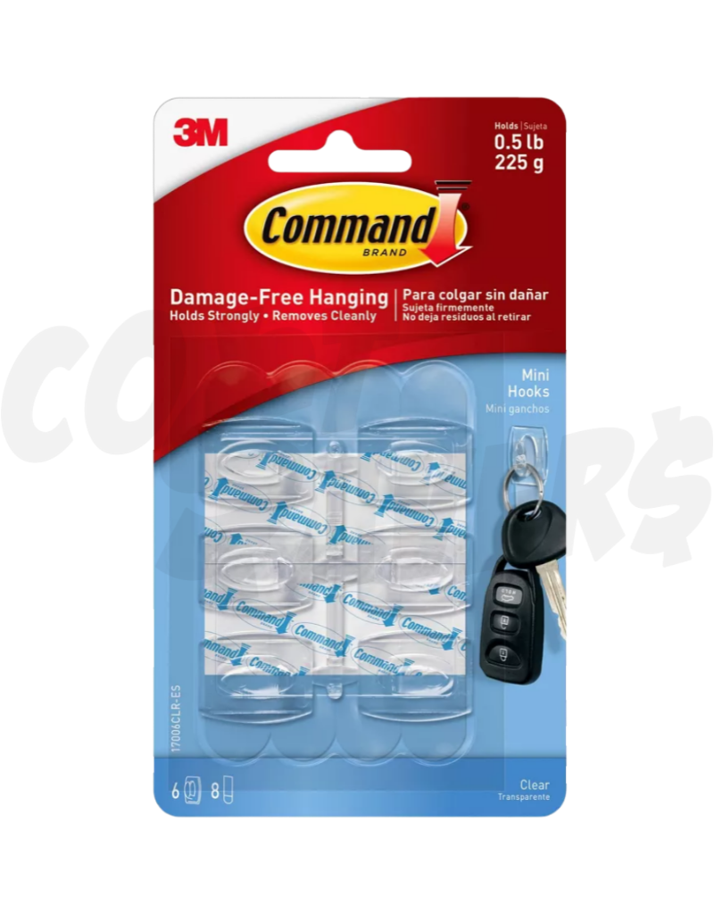 Command Damage-Free Hanging 0.5Lbs (Clear) - Cost Savers Command Damage-Free Hanging 0.5Lbs (Clear) - Cost Savers