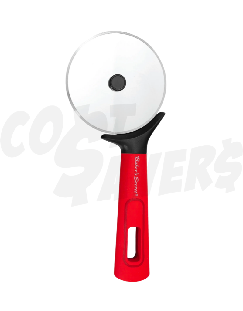 Baker's Secret 3.5" Easy Grip Pizza Cutter - Cost Savers