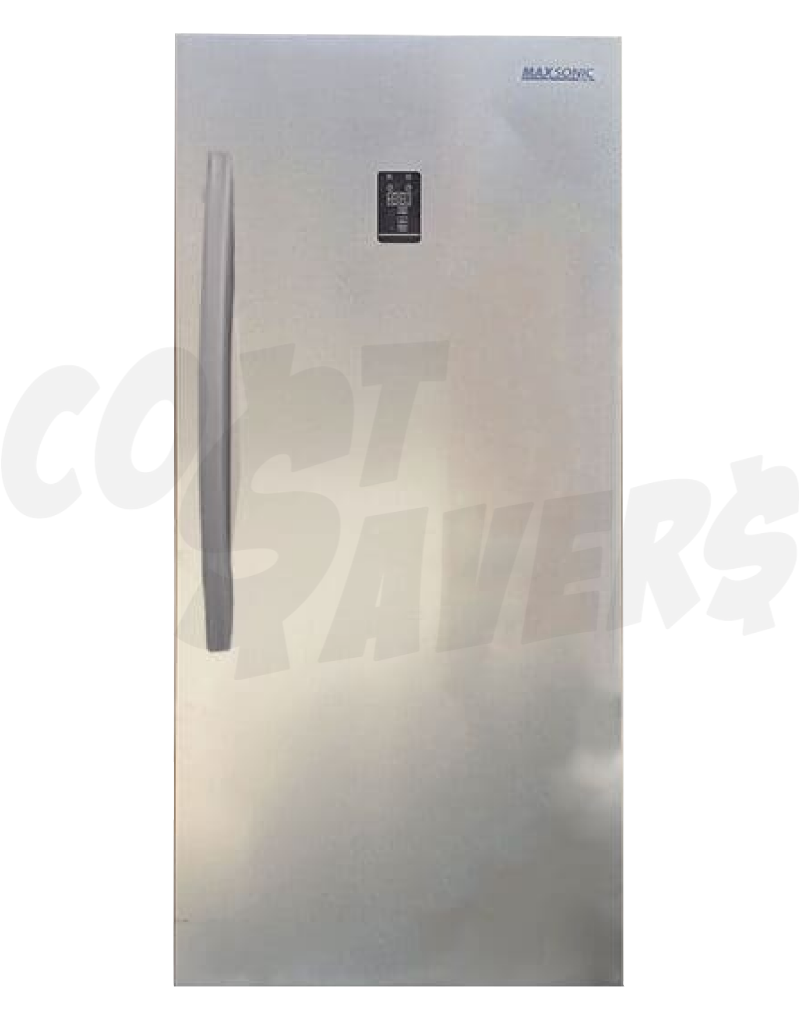 Maxsonic Elite 22 Cu. Ft. Silver Upright Freezer - Cost Savers