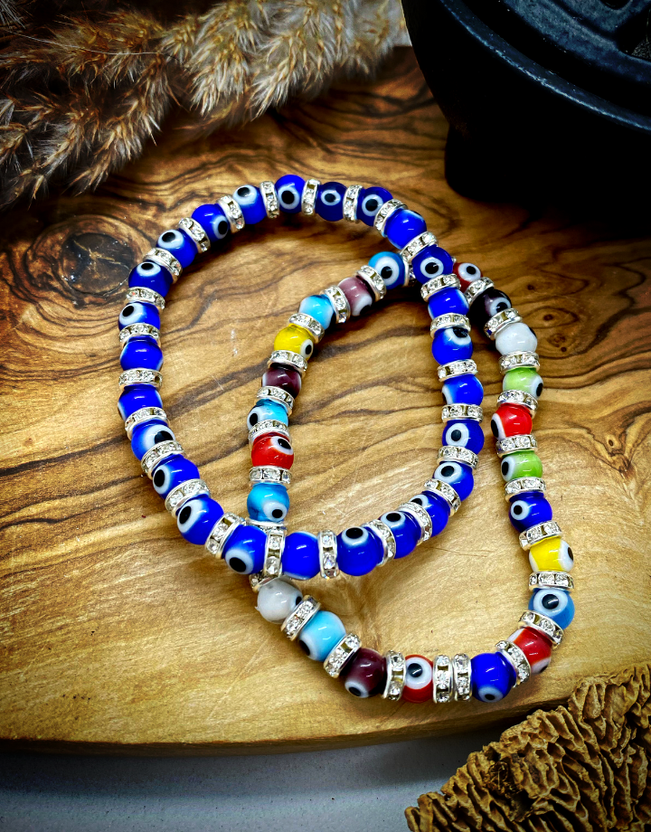 Mini Evil Eye Bracelet - Smudge Metaphysical