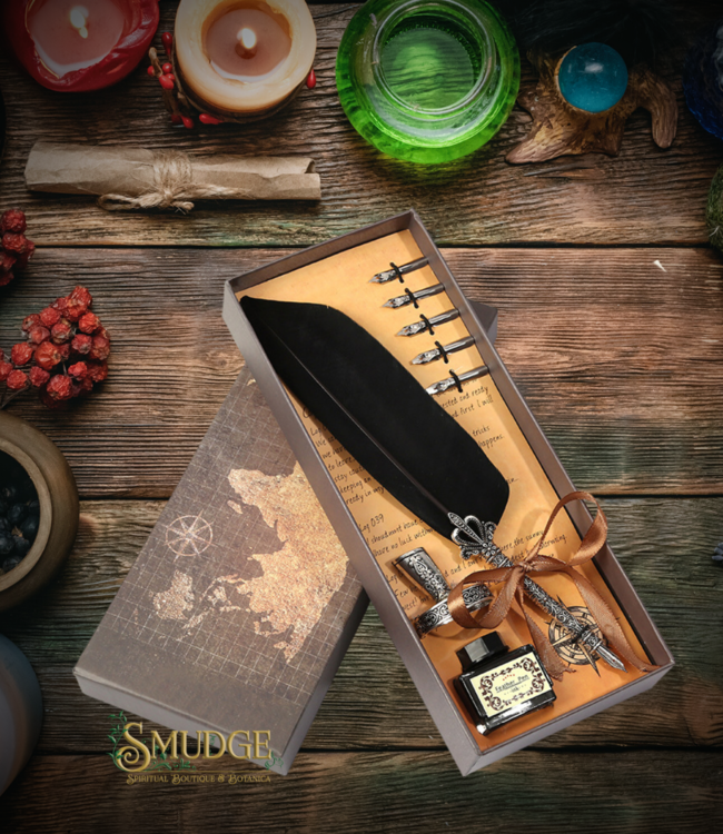 Premium Calligraphy Writing Set - Smudge Metaphysical