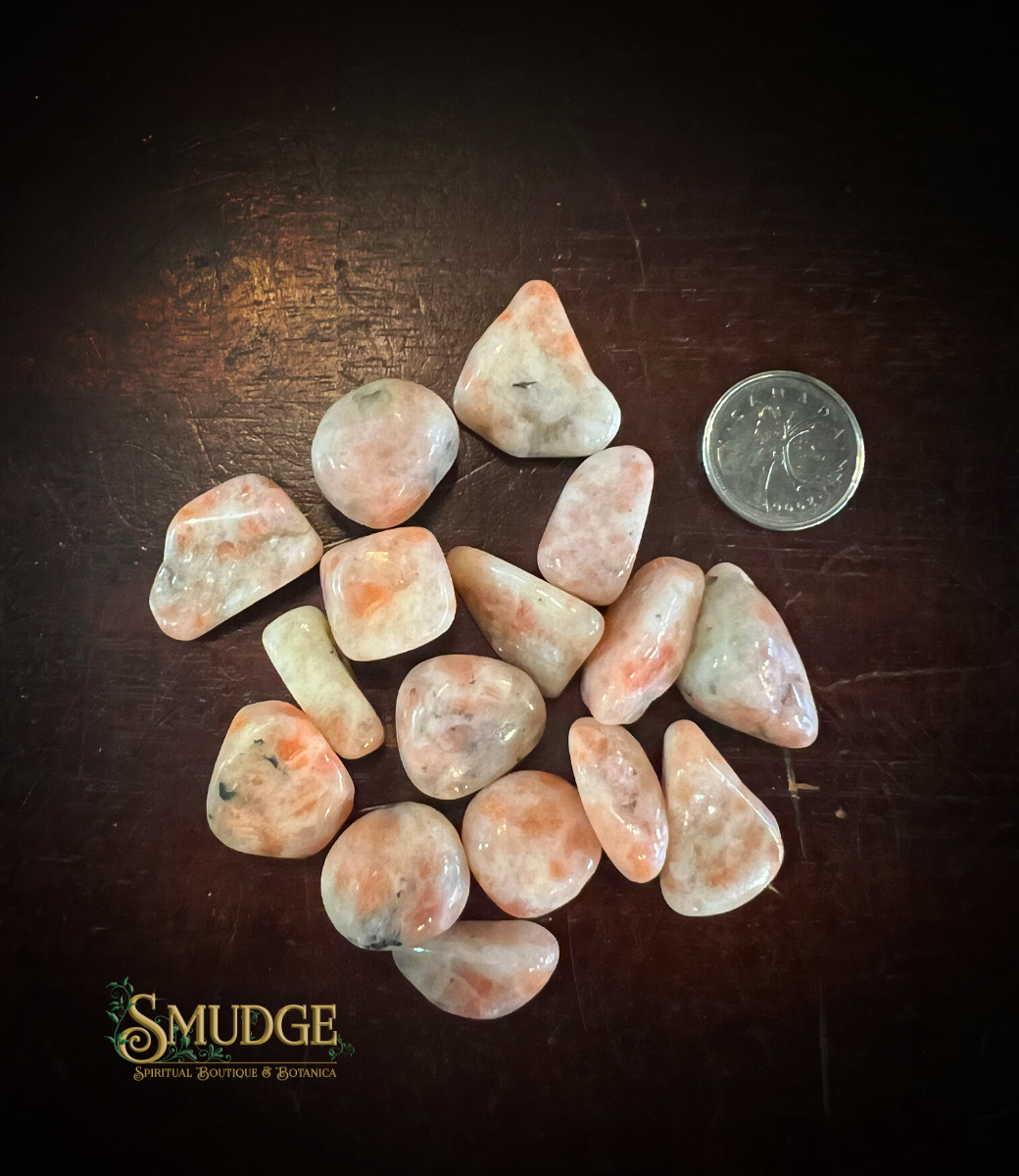 Sunstone Tumbled Stone - Smudge Metaphysical