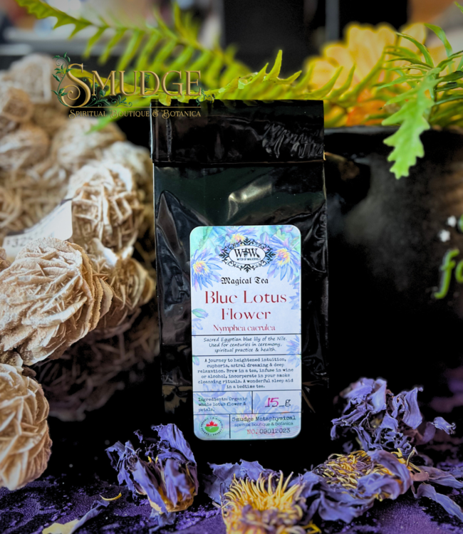 Blue Lotus Flower tea - Smudge Metaphysical
