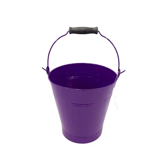 Purple Enamel Pail - Beyond the Barn