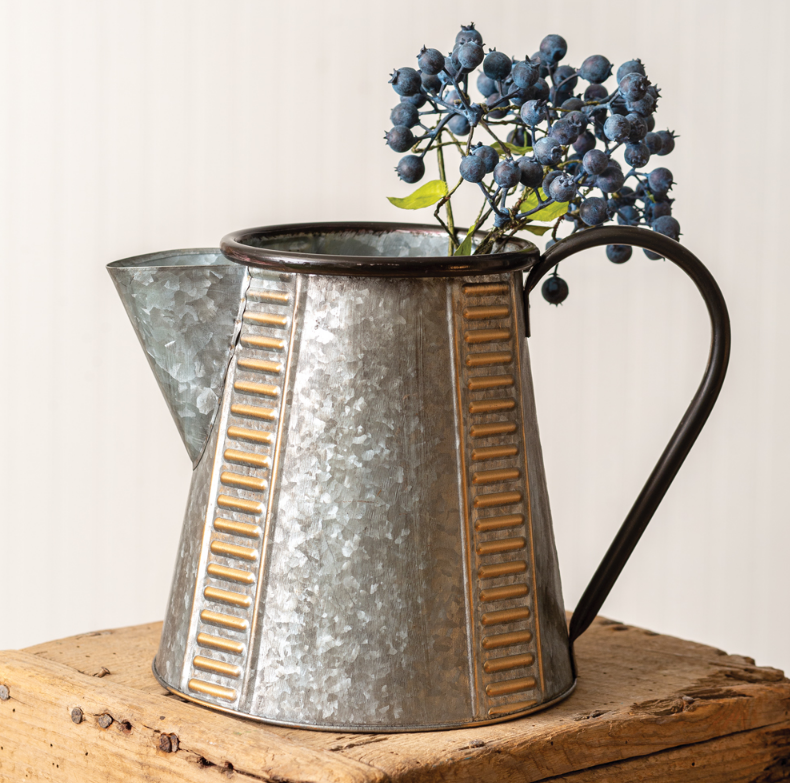 CTW Home Collection Copper and Galvanized Pitcher - Beyond the Barn