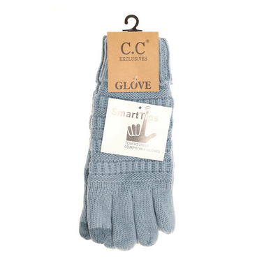 Lined Knit Smart Tip Gloves - Beyond the Barn