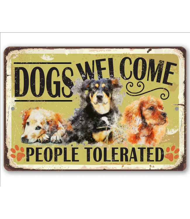 Lone Star Art Metal Signs/Dogs - Beyond the Barn