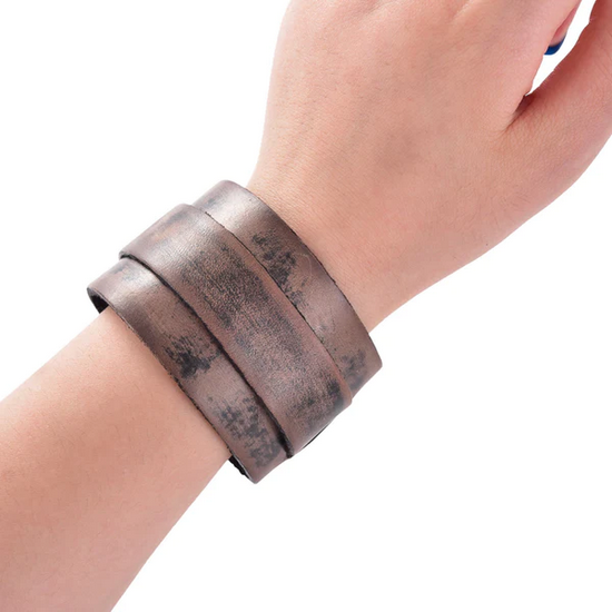 Drake Leather Bracelet - Beyond the Barn