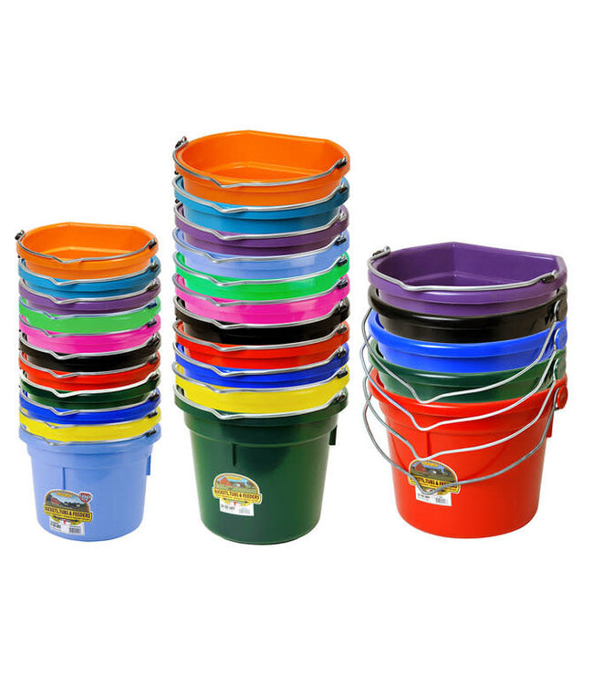 Miller Little Giant 20 Qrt. Flat Back Bucket - Beyond the Barn