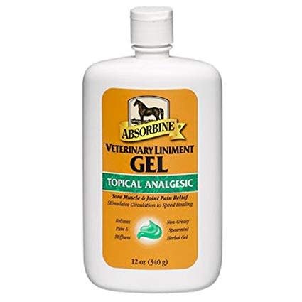 Absorbine Veterinary Liniment Gel 12oz - Beyond the Barn