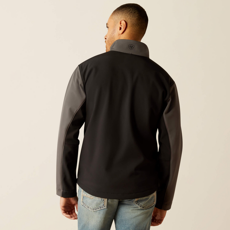 Mens Logan Softshell Jacket - Grey - Beyond the Barn