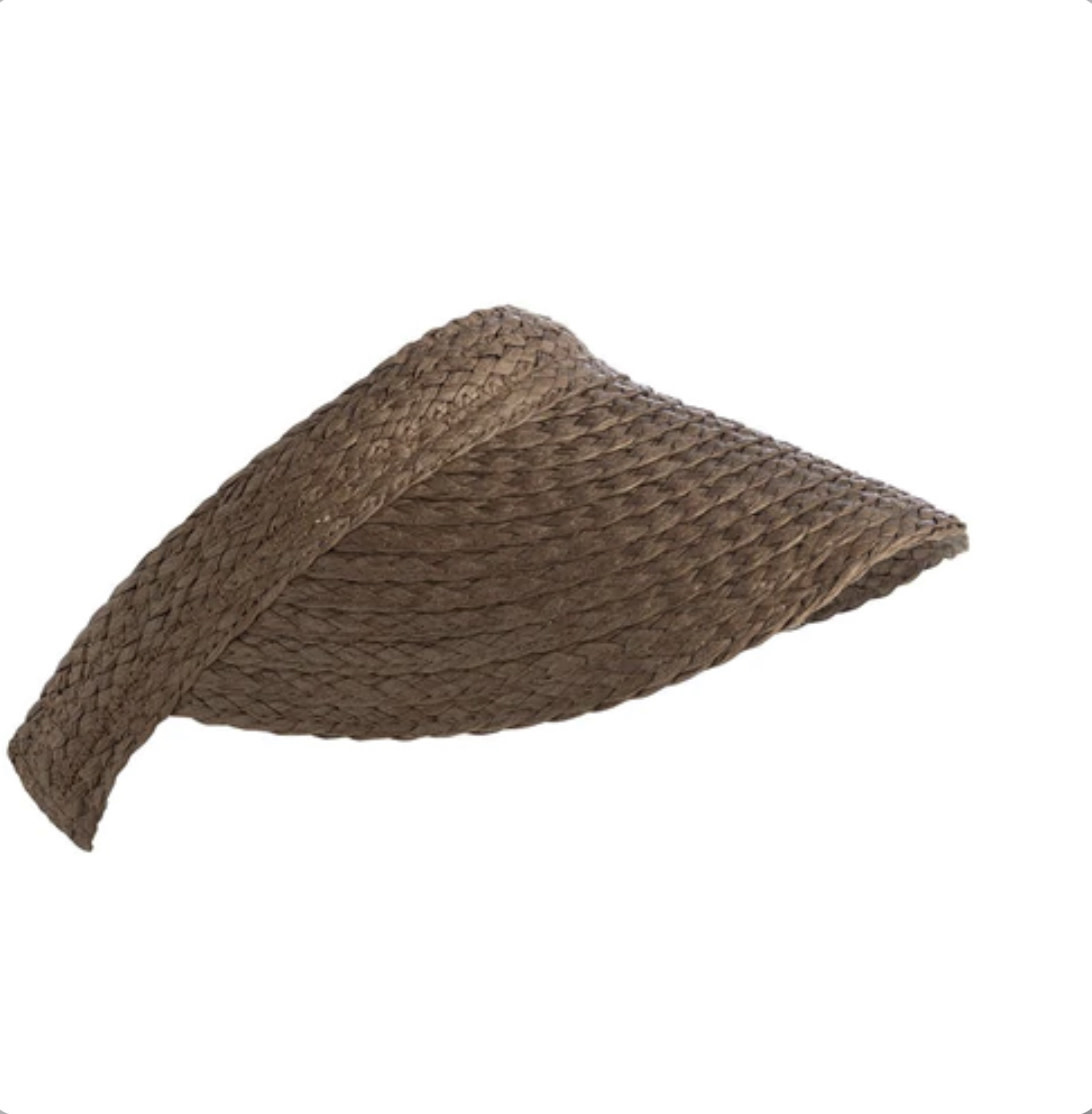 Chocolate Mila Visor - Rhinestone Angel