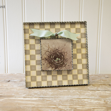 RTC Putty Checkered Display Board - Rhinestone Angel