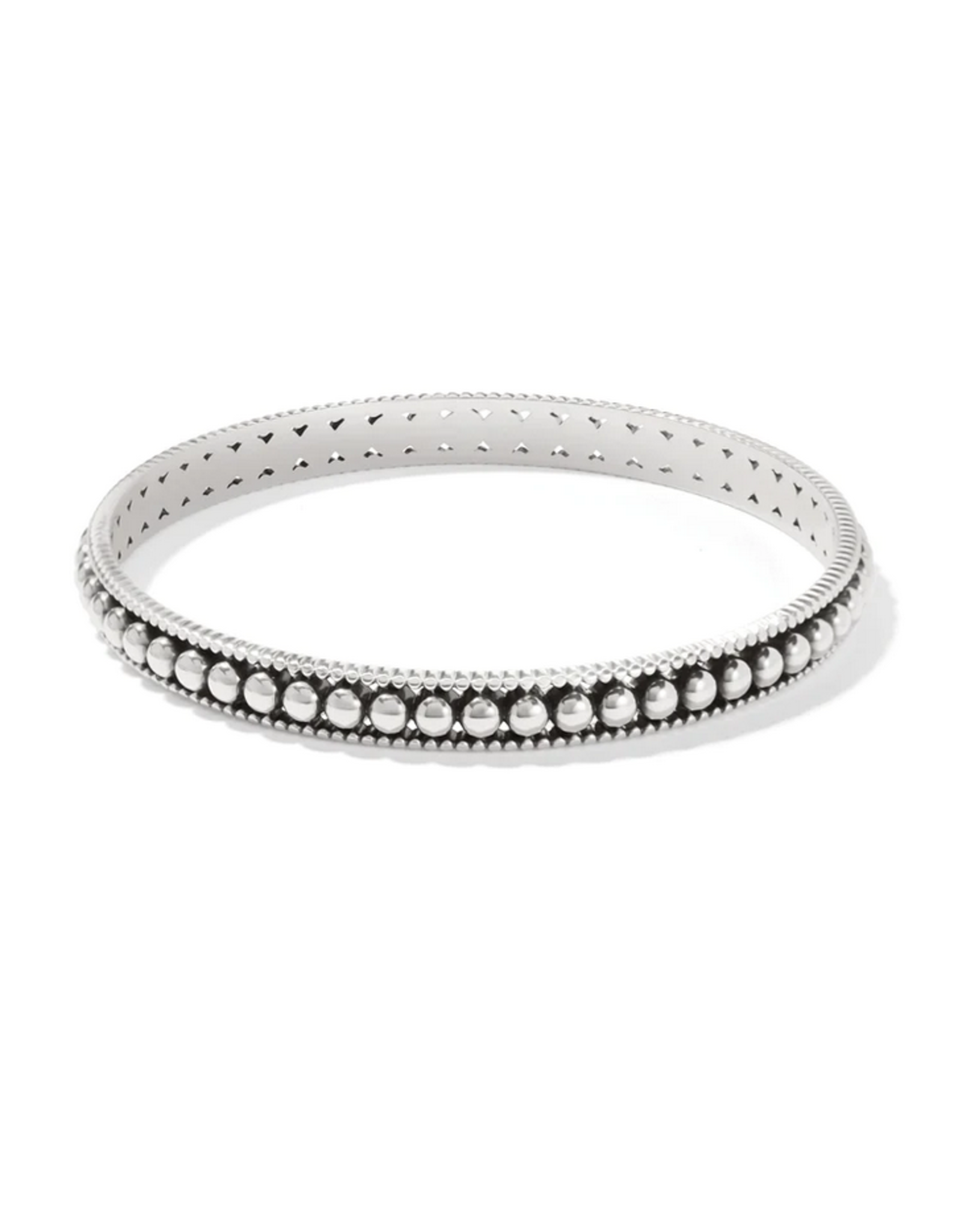 Brighton Pretty Tough Pierced Slim Bangle - Rhinestone Angel