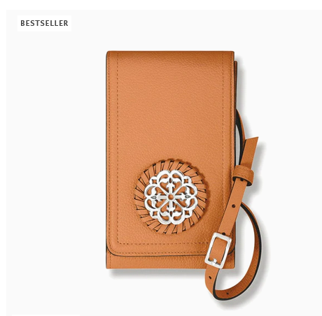 Brighton Ferrera Phone Organizer - Naturelle - Rhinestone Angel