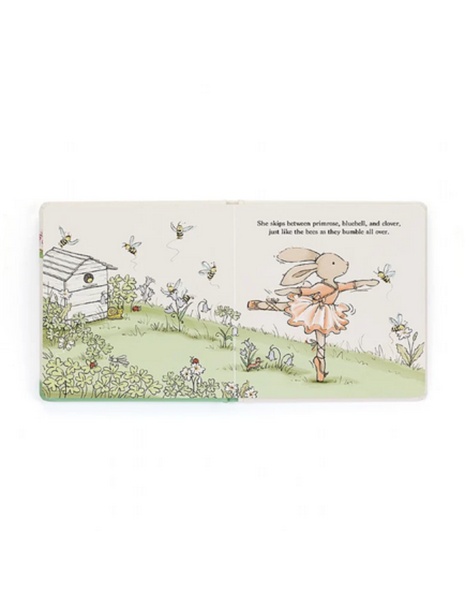 Jellycat Lottie the Ballet Bunny Book - Rhinestone Angel