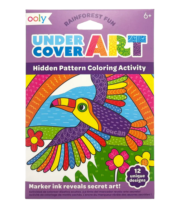 OOLY Under Cover Art Toucan - Rhinestone Angel