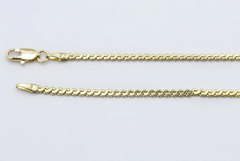 Treasure Jewels Curb Chain Gold - Rhinestone Angel