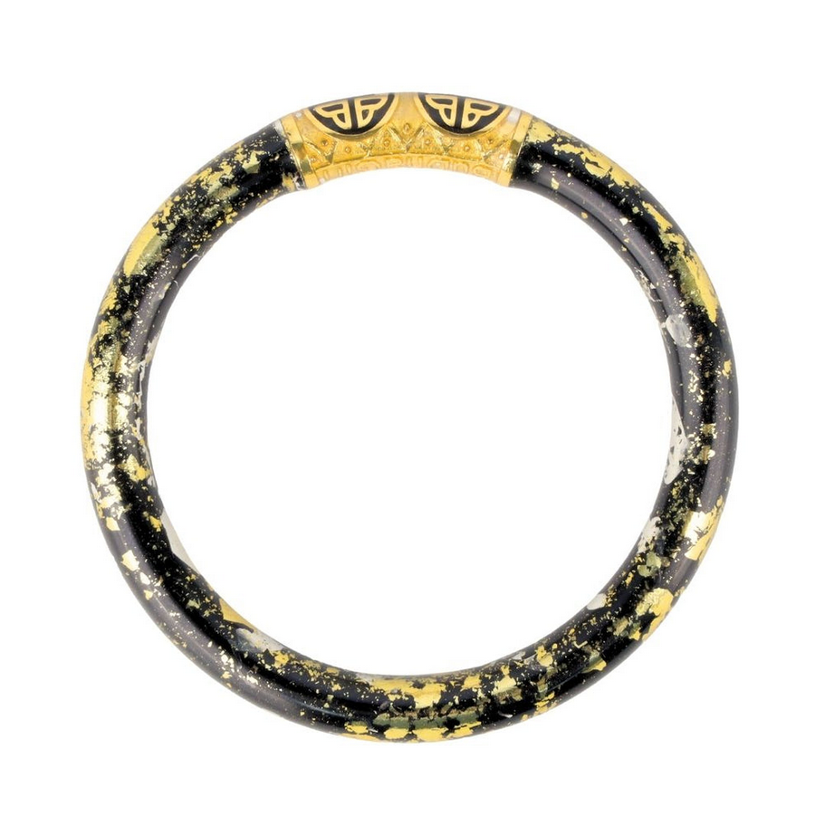 BuDhaGirl Koi Noir Tzubbie All Weather Bangle - Rhinestone Angel