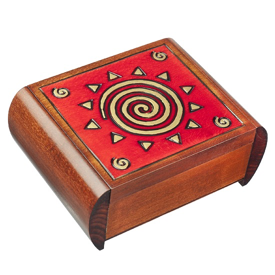Atlantic Secret Wood Box - Passport To Peru