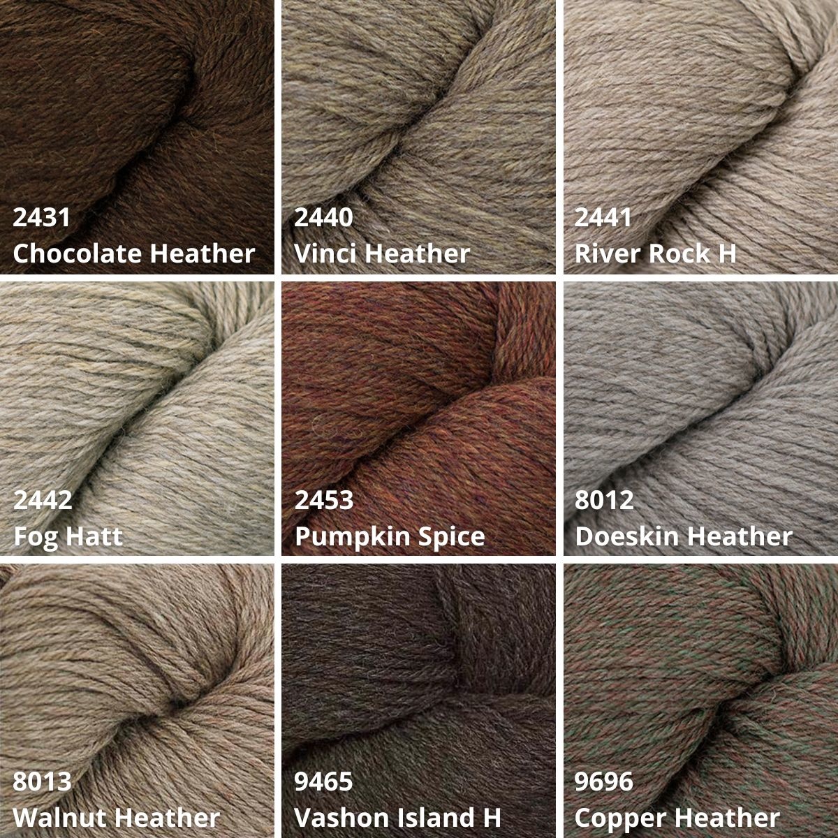 Cascade 220 Heathers - Baaad Anna's Yarn Store