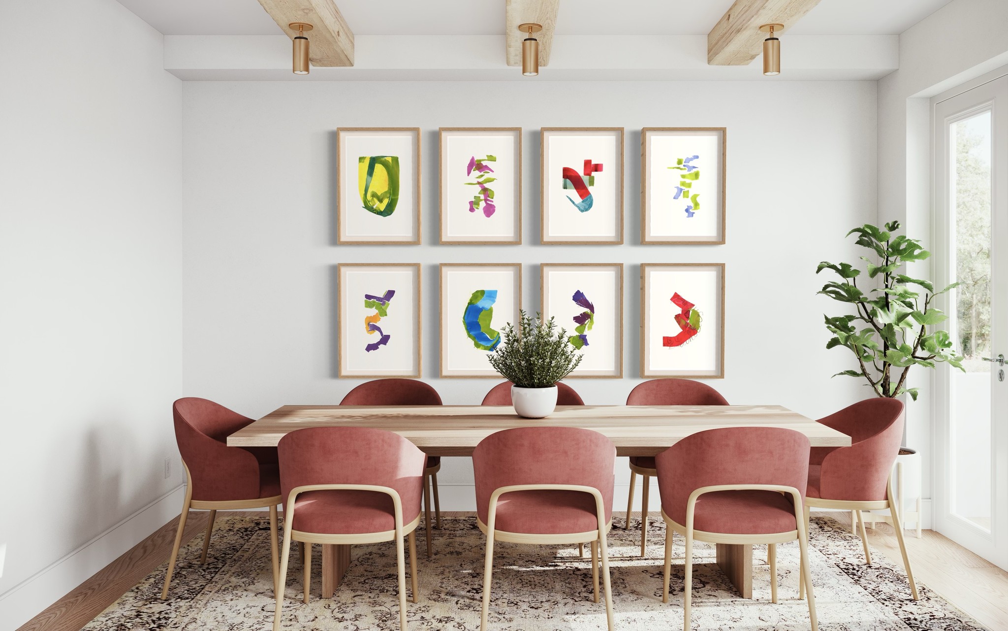 Color Study 5 by Encarnacion Portal Rubio - Premium Print, Frame Optio ...