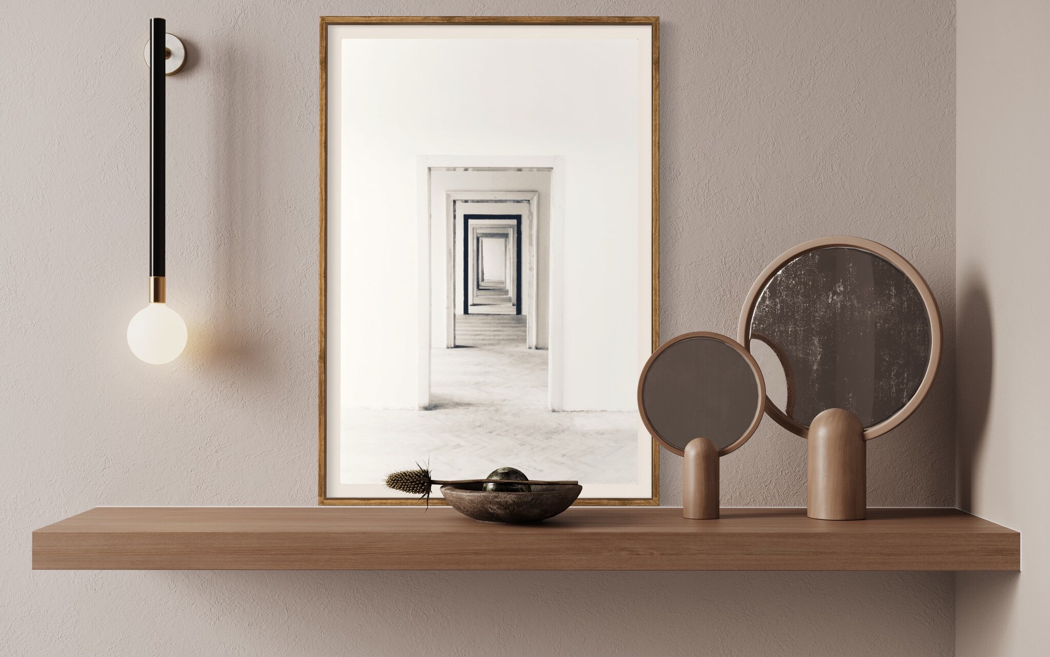 Enfilade Art Print - Japandi & Modern Farmhouse Styles | The Picturali ...