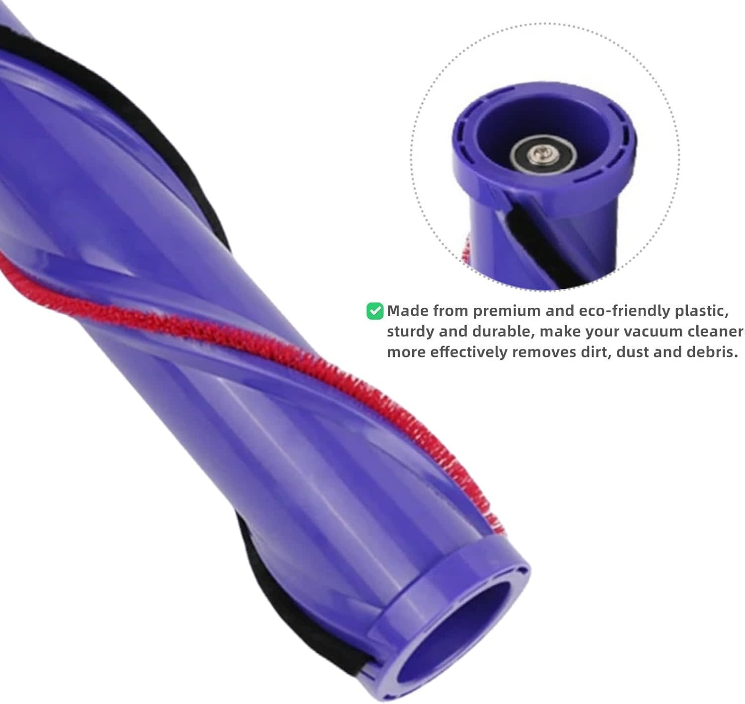 Brush Bar Service Assembly - Dyson V12, V10 Slim (3 Prong Replacement ...