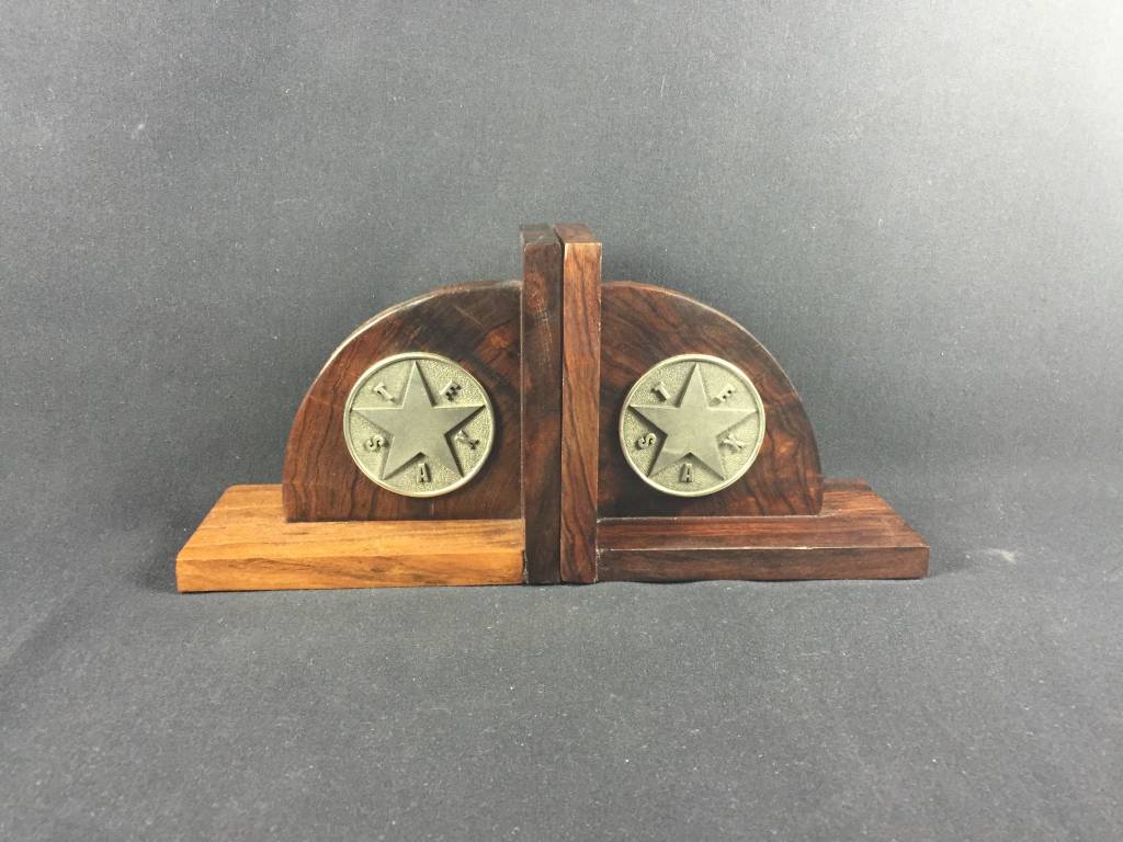 Bookends - Ironwood - Texas Star - Lone Star Legacies