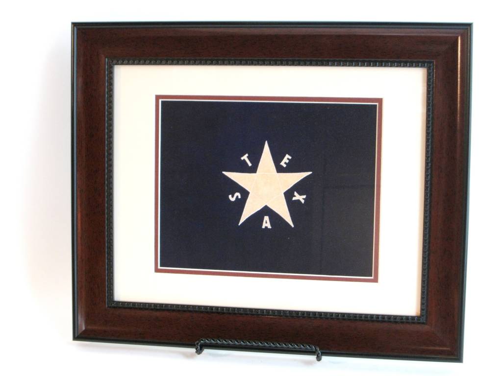 Print - First Flag of the Republic - Mahogany - Lone Star Legacies