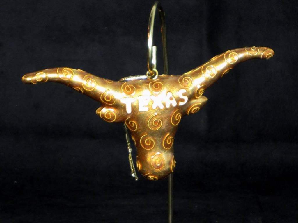 Ornament - UT Bevo Shaped - Lone Star Legacies