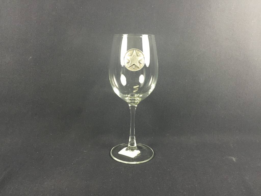 Wine Goblet - Texas Star - Lone Star Legacies