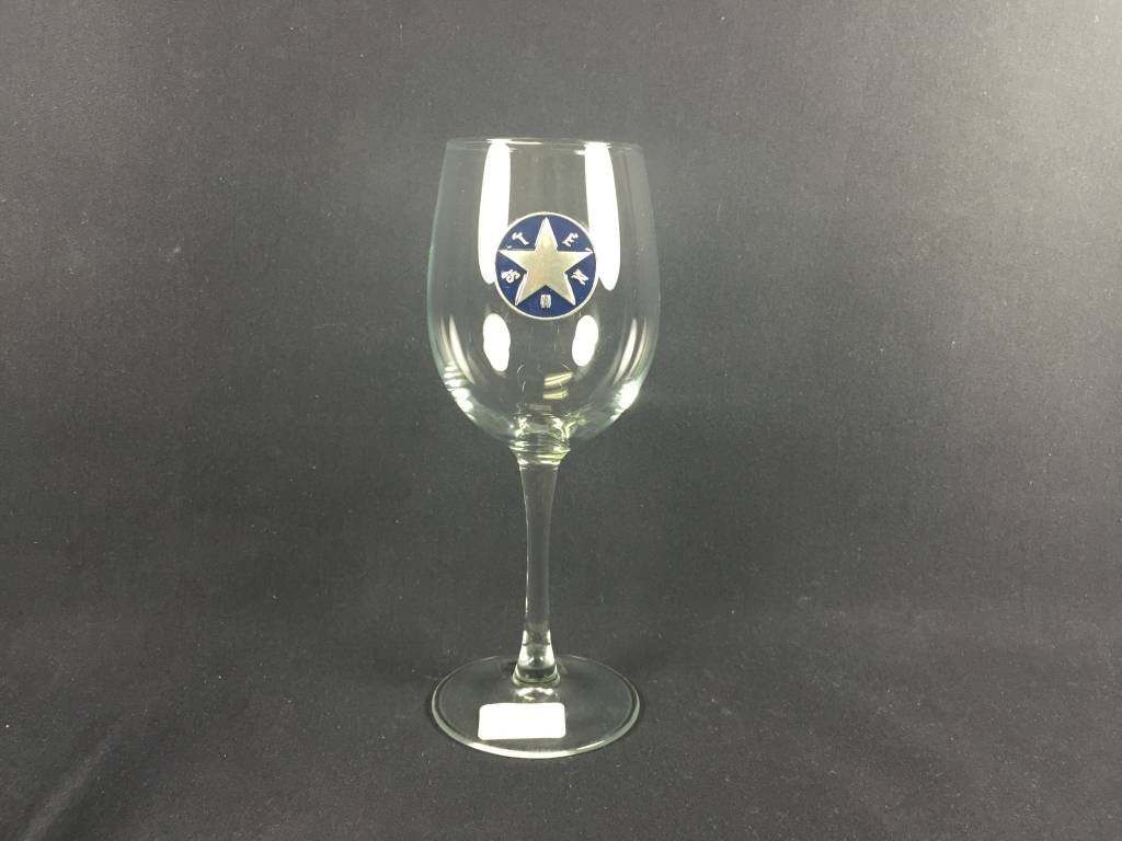 Wine Goblet - Texas Star EB - Lone Star Legacies